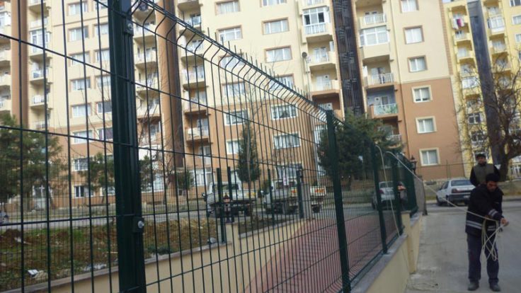 White Corner - Panel Çit Kapı - Stop Grup Fence and Barrier Systems